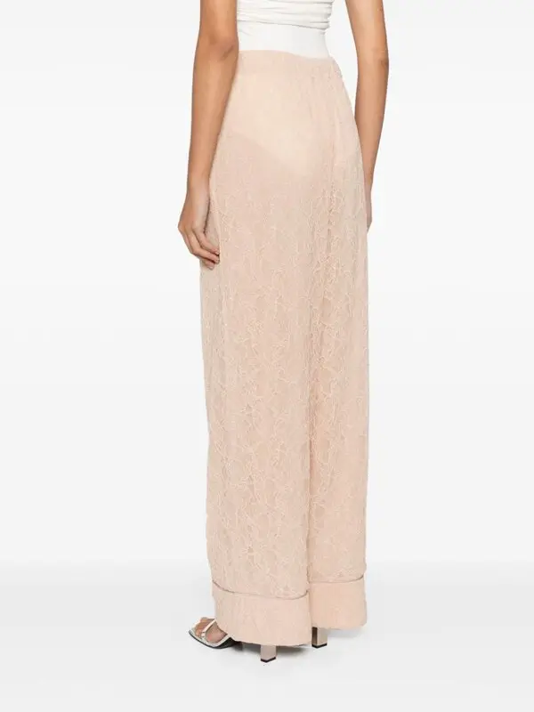 Philosophy Di Lorenzo Serafini Lace Wide-leg Trousers