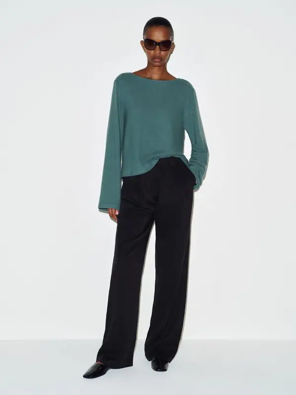 REFORMATION Eternity Knit Top - Blue