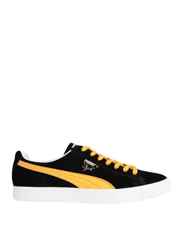 PUMA Leather Low-top Sneakers - Black
