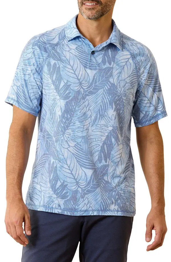 Tommy Bahama Tie Dye Fronds Polo