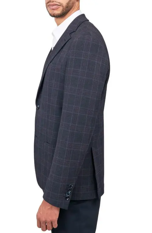 W.R.K Slim Fit Plaid Sport Coat