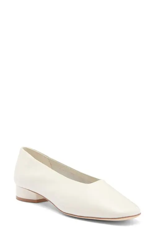 Jeffrey Campbell Trustee Leather Pumps - White