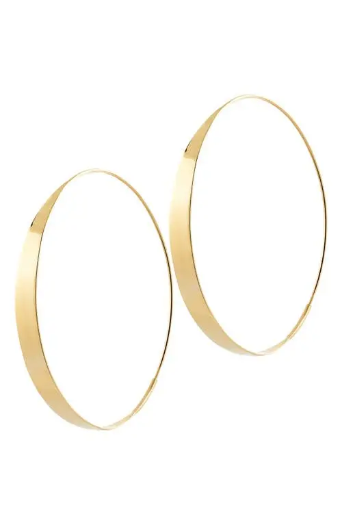 Lana Jewelry 14k Gold Xl Glam Hoop Earrings - Yellow Gold