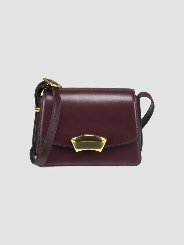3.1 Phillip Lim Id Leather Shoulder Bag - Wine