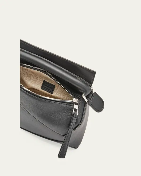 Loewe X Paula's Ibiza Puzzle Edge Top-handle Bag - Black