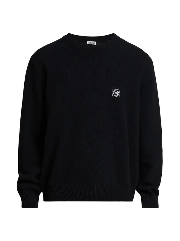 Loewe Logo Wool Crewneck Sweater