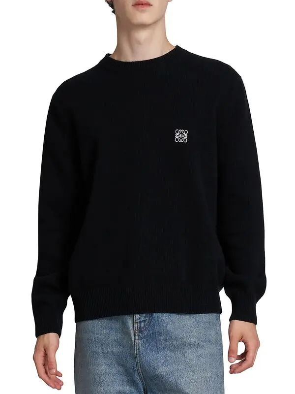 Loewe Logo Wool Crewneck Sweater