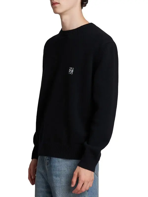 Loewe Logo Wool Crewneck Sweater