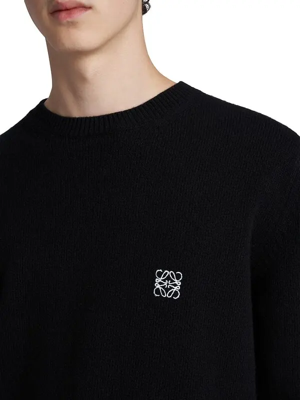 Loewe Logo Wool Crewneck Sweater