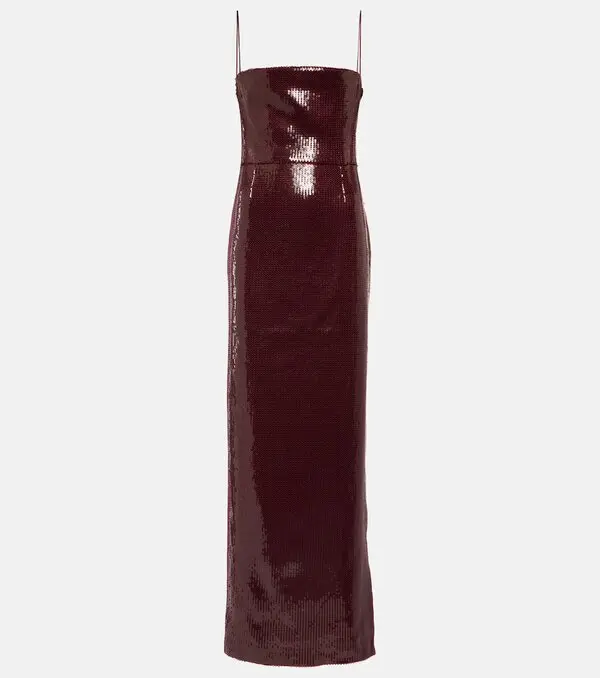 Galvan Stargaze Sequined Gown