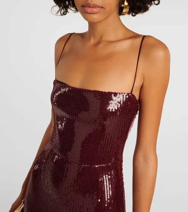 Galvan Stargaze Sequined Gown
