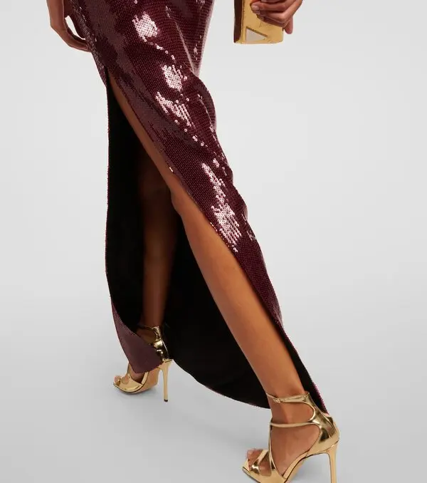 Galvan Stargaze Sequined Gown