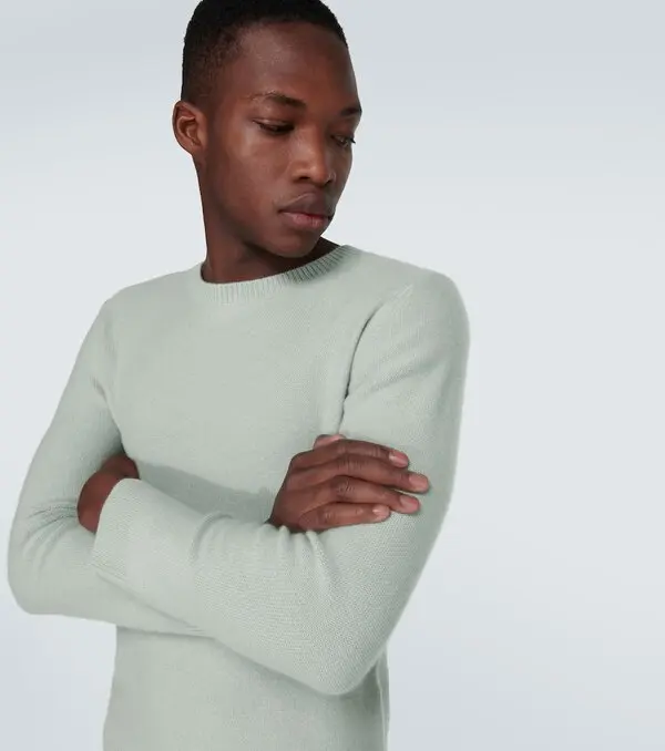 Le Kasha Toucques Cashmere Sweater - Blue