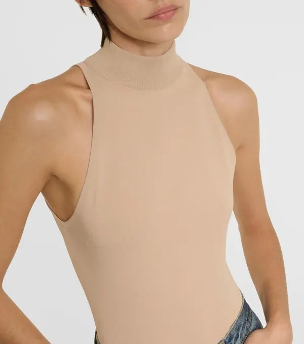 Alaïa Halterneck Jersey Bodysuit