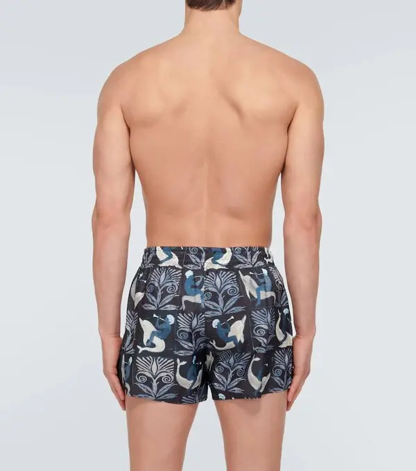 Commas Printed Swim Trunks - Multicoloured