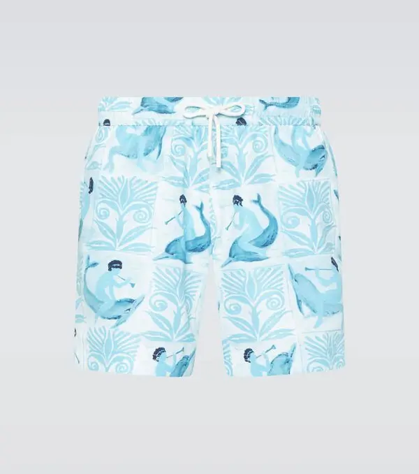 Commas Classic Swim Shorts - Blue
