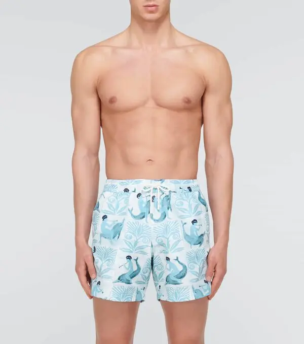 Commas Classic Swim Shorts - Blue