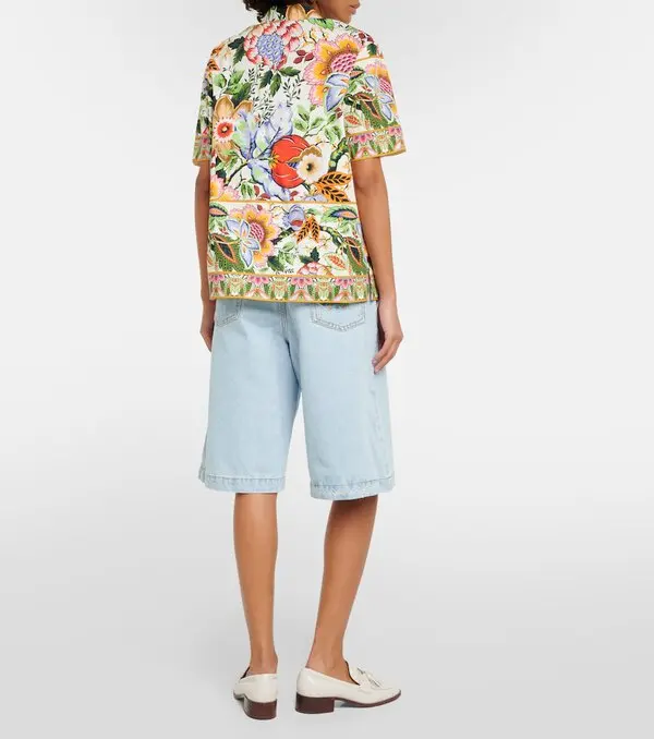 Etro Floral Cotton Shirt