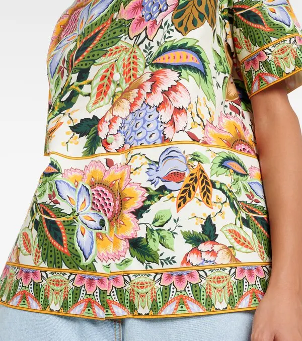 Etro Floral Cotton Shirt