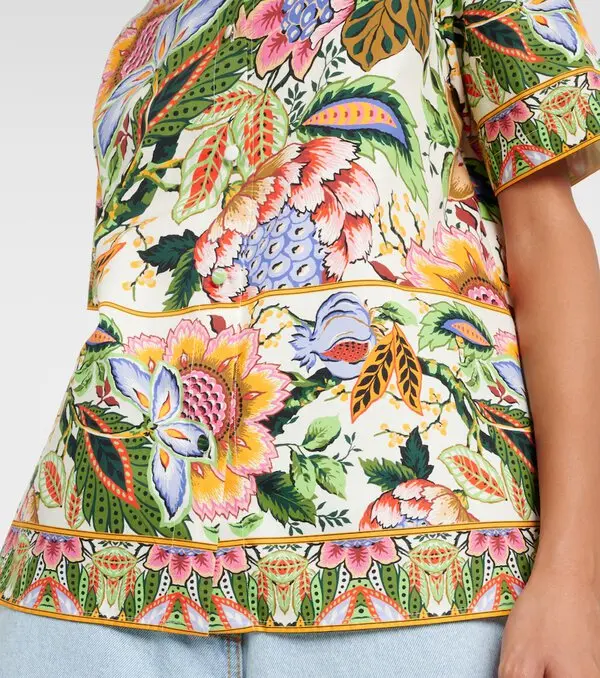 Etro Floral Cotton Shirt