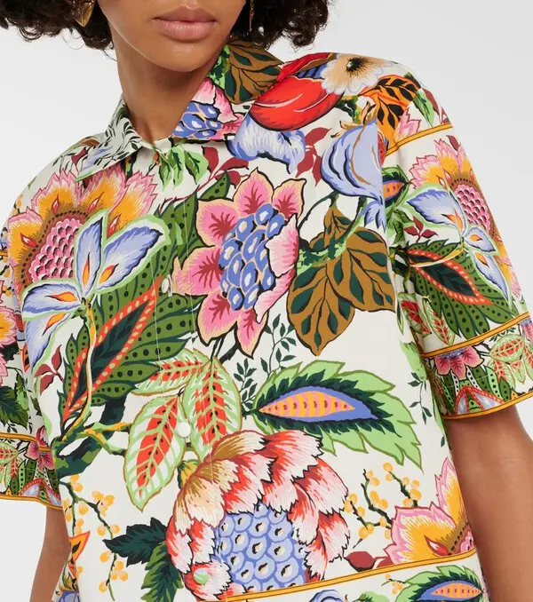Etro Floral Cotton Shirt