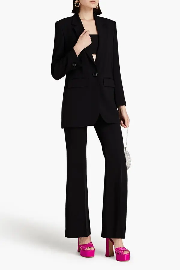 Moschino Crepe Blazer - Black