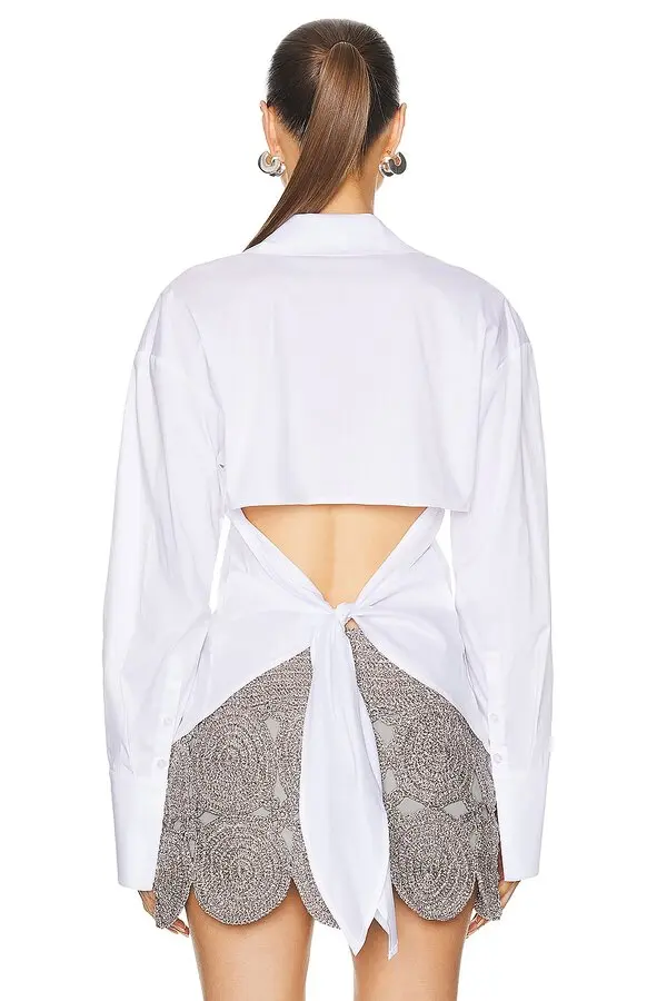 SIMONMILLER Loch Button-up Shirt - Macadamia