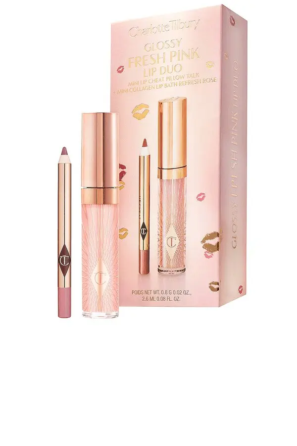 Charlotte Tilbury Glossy Fresh Pink Lip Duo In Pink - N,a