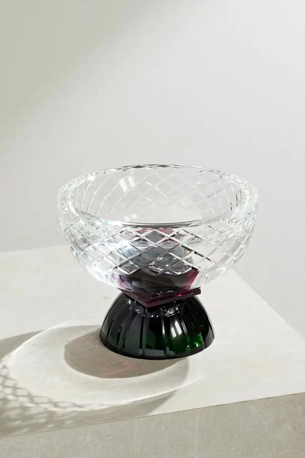 REFLECTIONS COPENHAGEN Jackie Crystal Bowl - Green