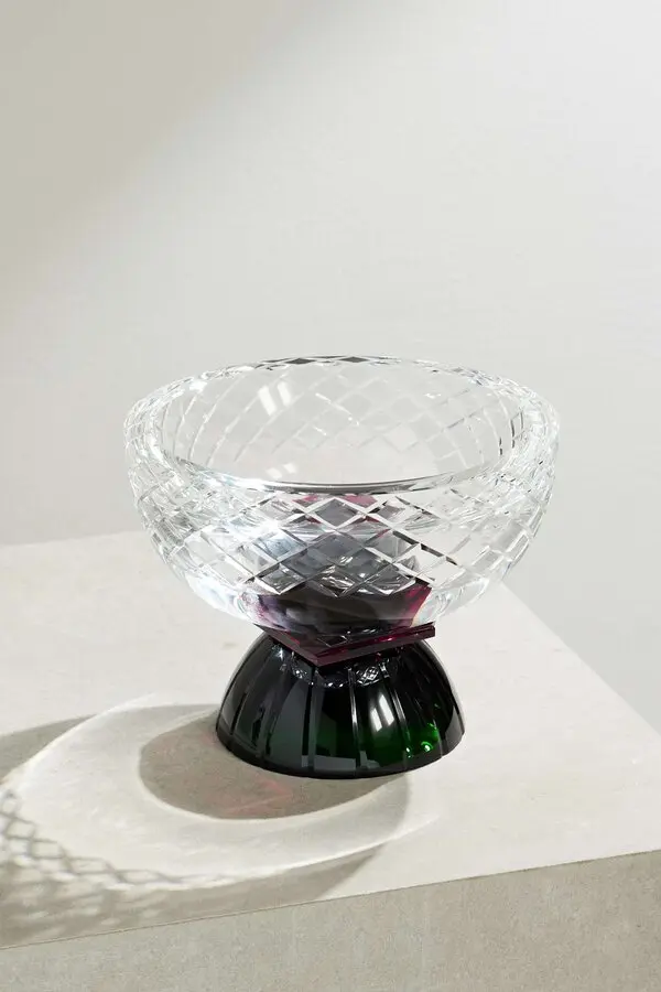 REFLECTIONS COPENHAGEN Jackie Crystal Bowl - Green