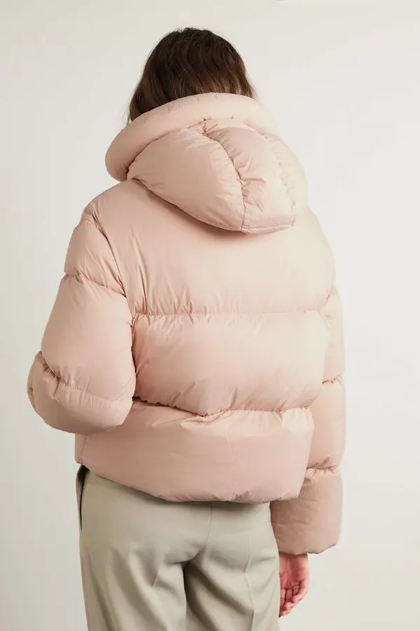 IENKI IENKI Kenny Hooded Quilted Down Jacket - Pink