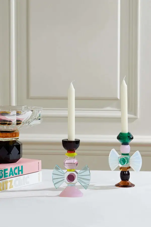REFLECTIONS COPENHAGEN Laguna Crystal Candlestick
