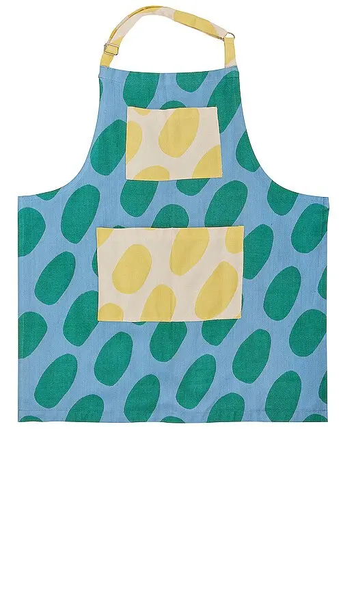 DUSEN DUSEN Apron In Multi - Egg