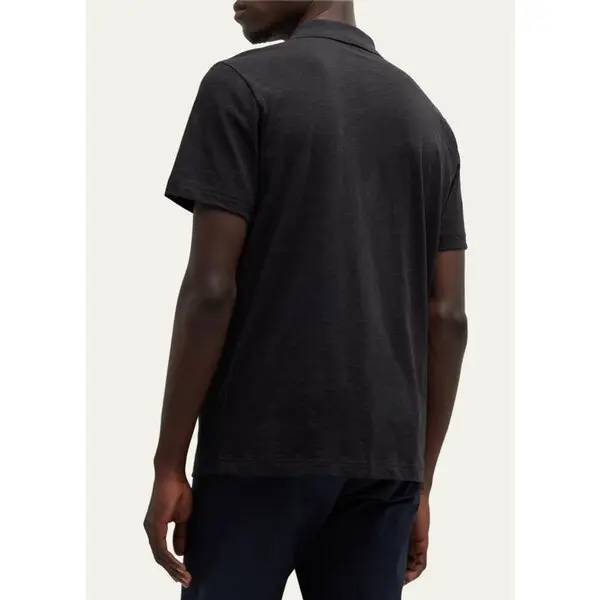 Theory Bron D Cosmos Polo Shirt - Black