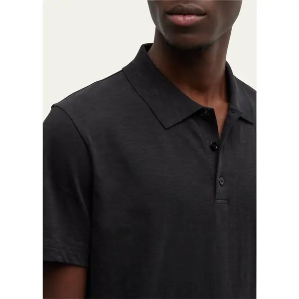 Theory Bron D Cosmos Polo Shirt - Black
