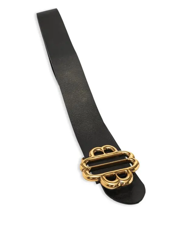 Maje 123 Clover Leather Belt