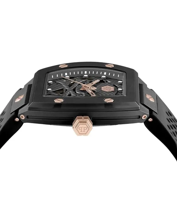 Philipp Plein The $keleton Ecoceramic Automatic Watch - Black