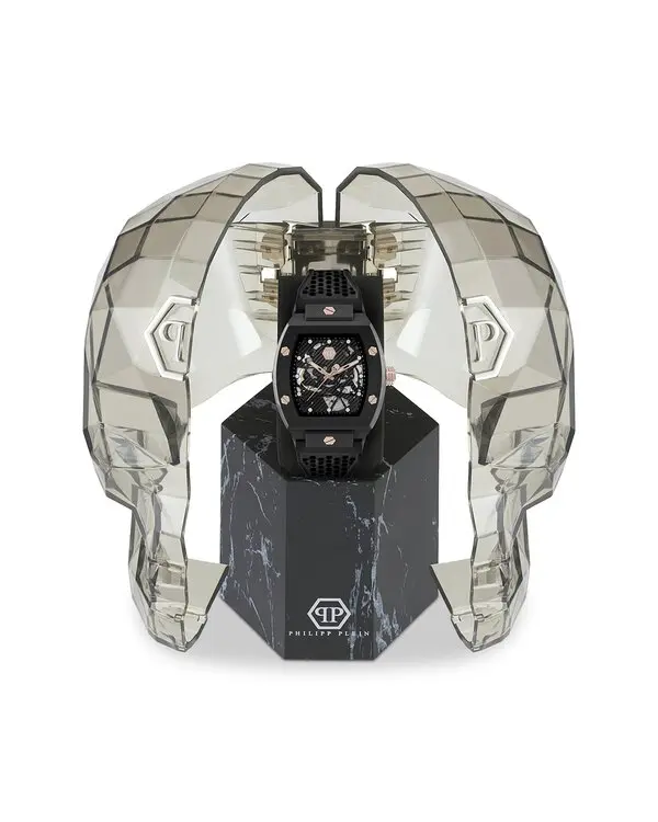 Philipp Plein The $keleton Ecoceramic Automatic Watch - Black