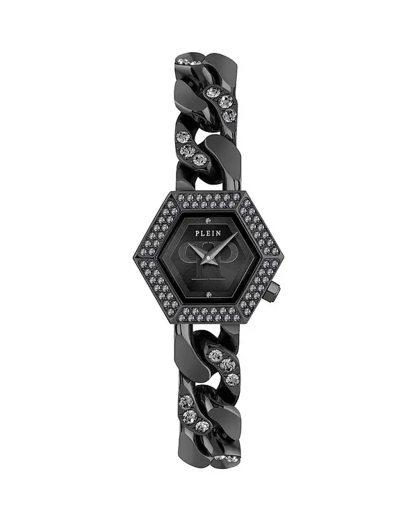 Philipp Plein Hexagon Groumette Watch - Black
