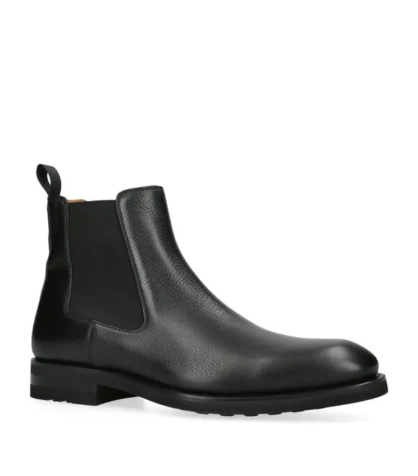Magnanni Leather Chelsea Boots