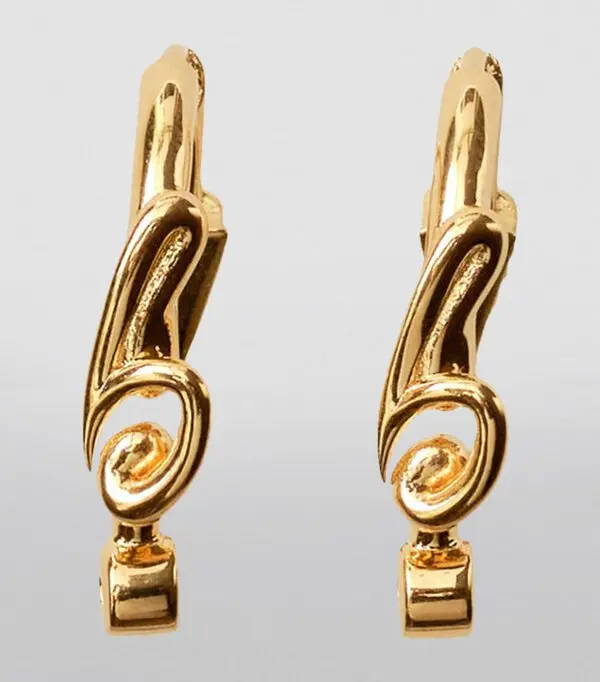 Burberry Plated Hook Earrings