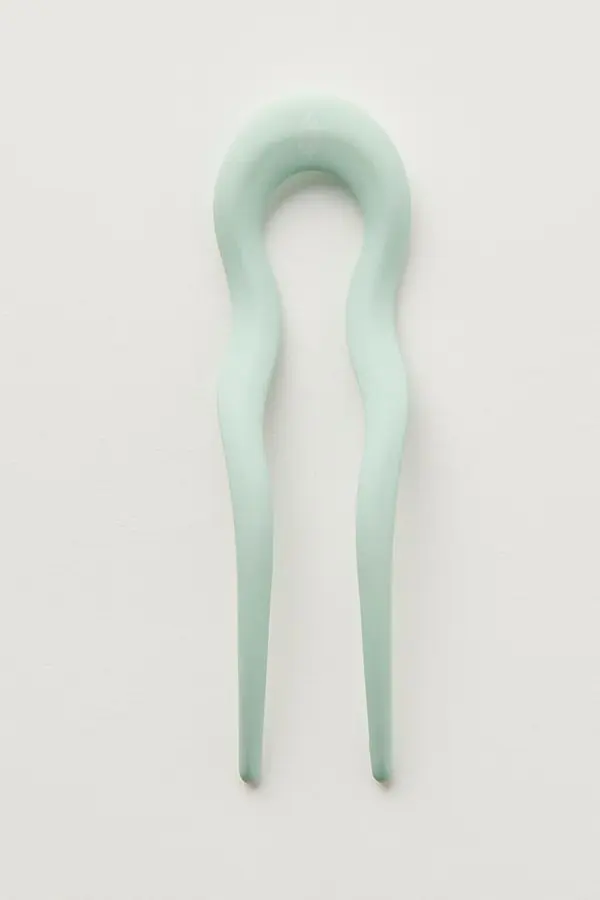Free People Silicone Hair Pin - Pistachio