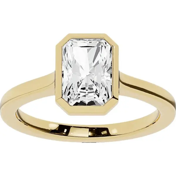 JENNIFER FISHER 18k Gold 2.0 Ctw Lab-created Diamond Ring - 18k Yellow Gold
