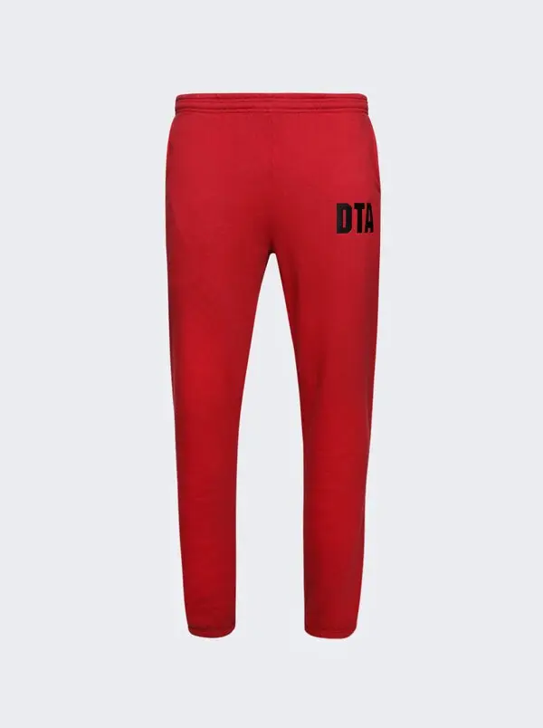 DON'T TRUST ANYONE Icon Sweatpants - Red