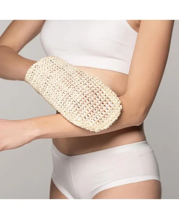 PURSONIC Sisal Hemp Bath Glove 2-pack - Bamboo