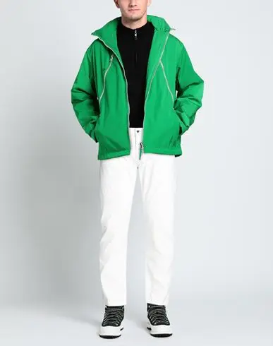Costume National Cotton Elastane Trousers - White