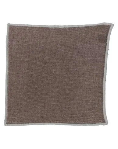 Canali Scarf Brick Silk, Cashmere - Beige
