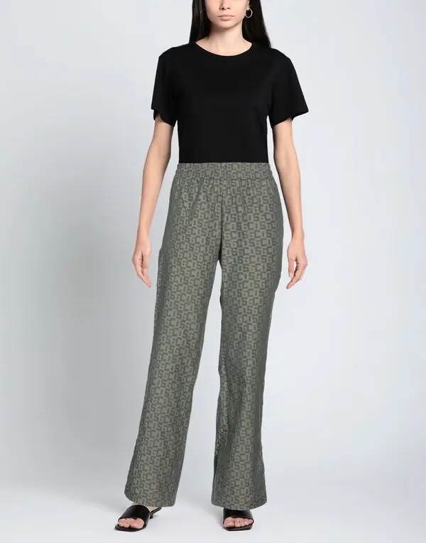 Gcds Flared Pants - Green