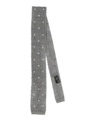 Canali Polka-dot Necktie - Grey