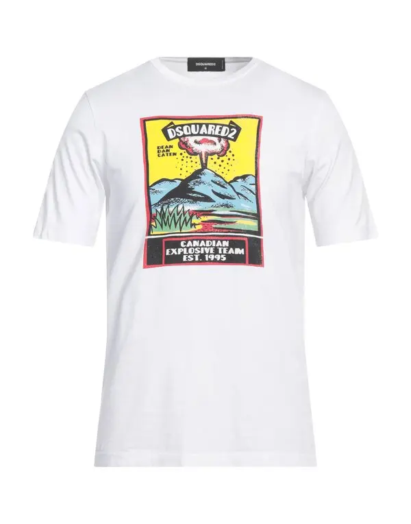 Dsquared2 Printed T-shirt - White